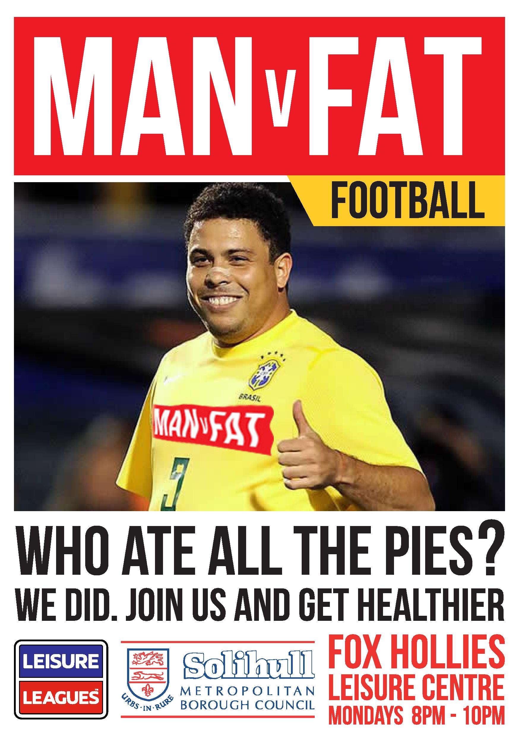 MAN v FAT Football Launches in January - Join Us! - MAN v FAT