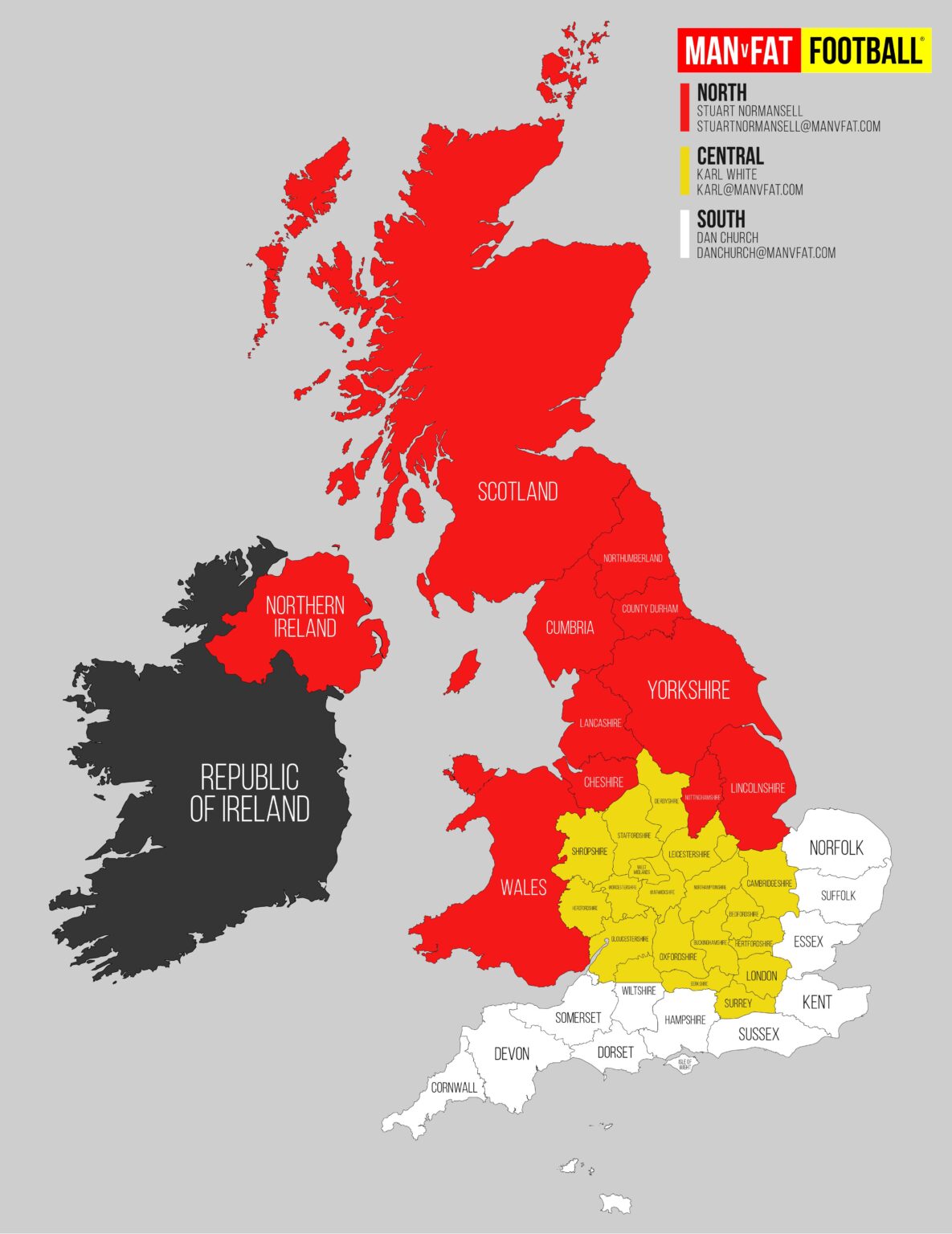 MAN v FAT Football - MAN v FAT