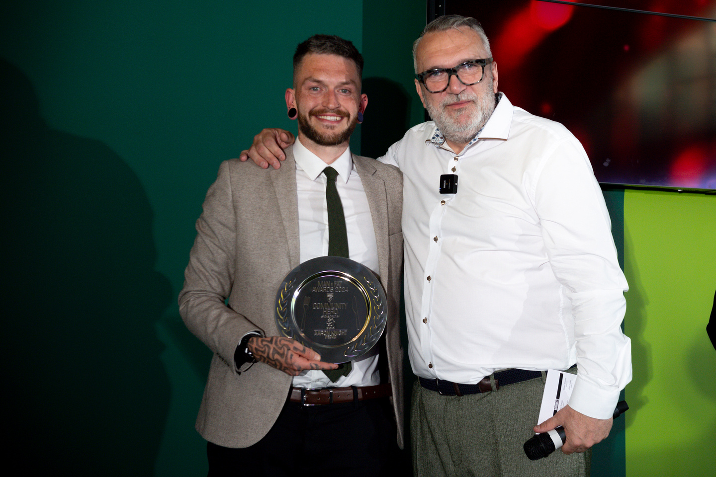 Plexal support the MAN v FAT Awards - MAN v FAT